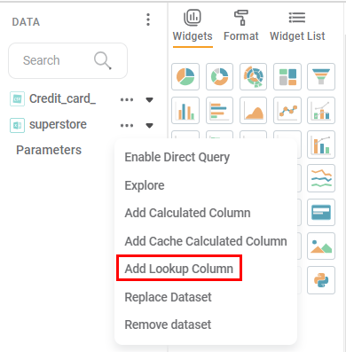 Add Lookup Column in Dashboard